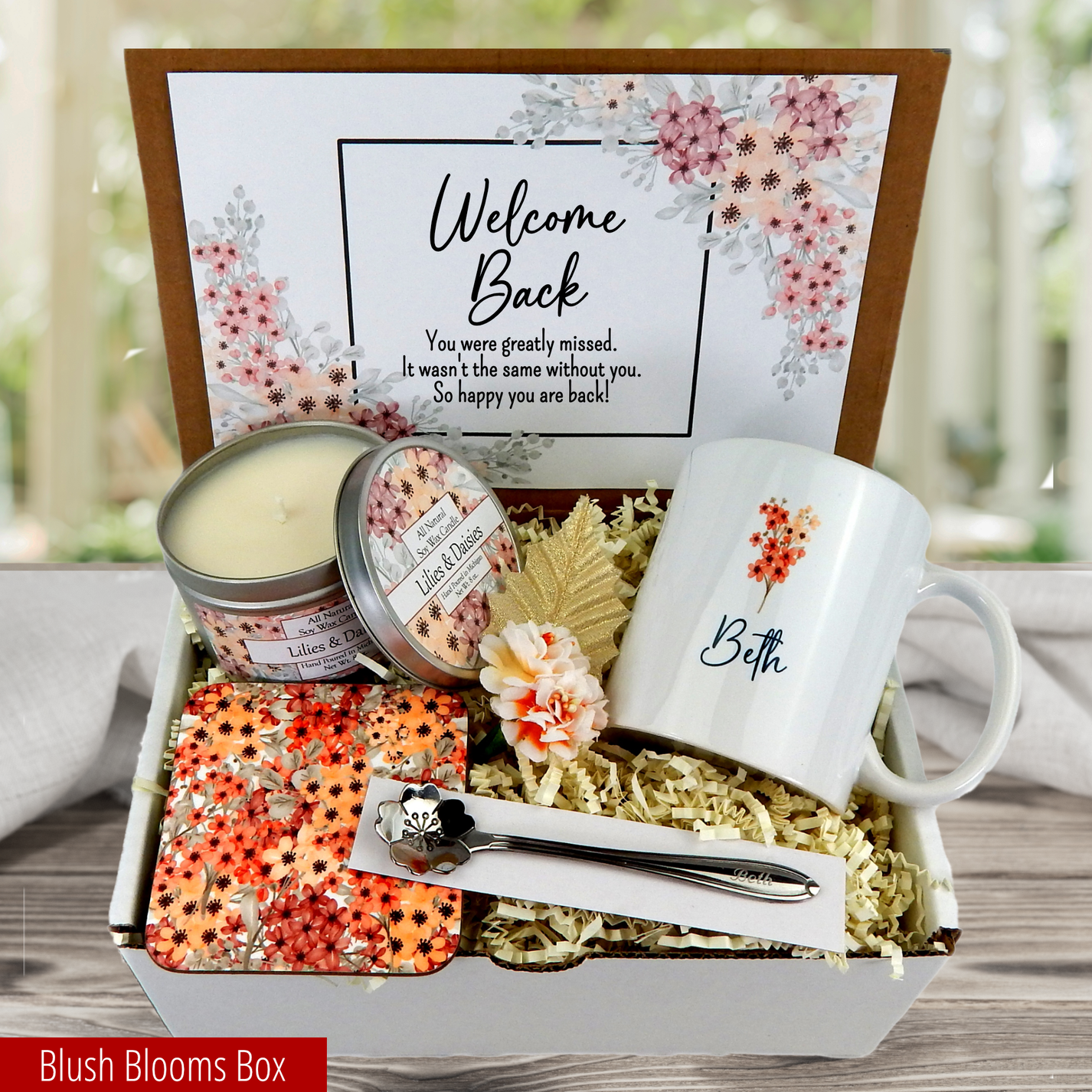 Welcome Back Gift for Co-Worker, Employee, Friend or Loved One – Blue ...