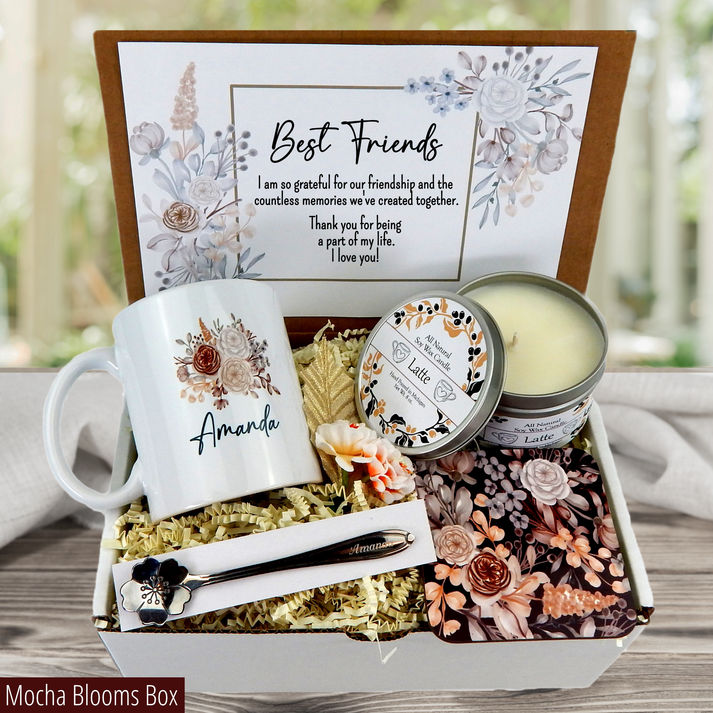 Gift for Best Friend - Friendship Gift - Care Package for Friend – Blue ...