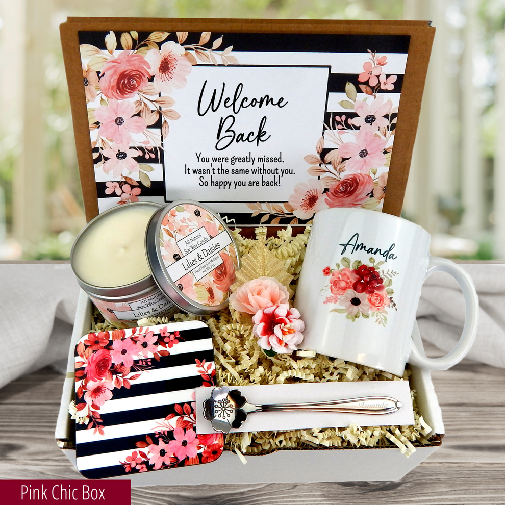 Welcome Back Gift for Co-Worker, Employee, Friend or Loved One – Blue ...